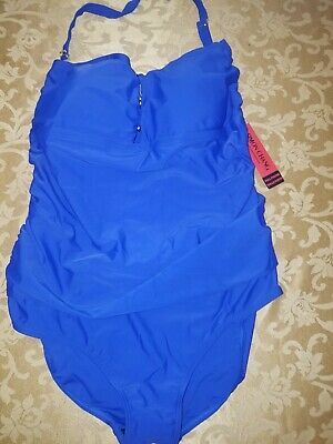 BRAND NEW SIMON CHANG full figure swim suit size 20W/40 FREE SHIP GREAT ...